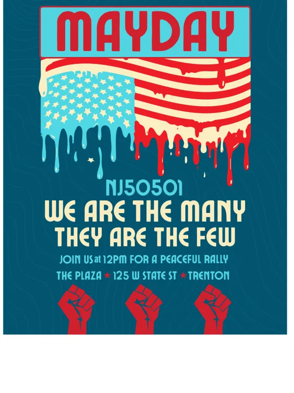 Mayday Rally at State House | CWA LOCAL 1036